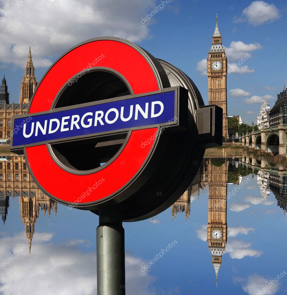 Underground logo in London, UK – Stock Editorial Photo © samot #10925223