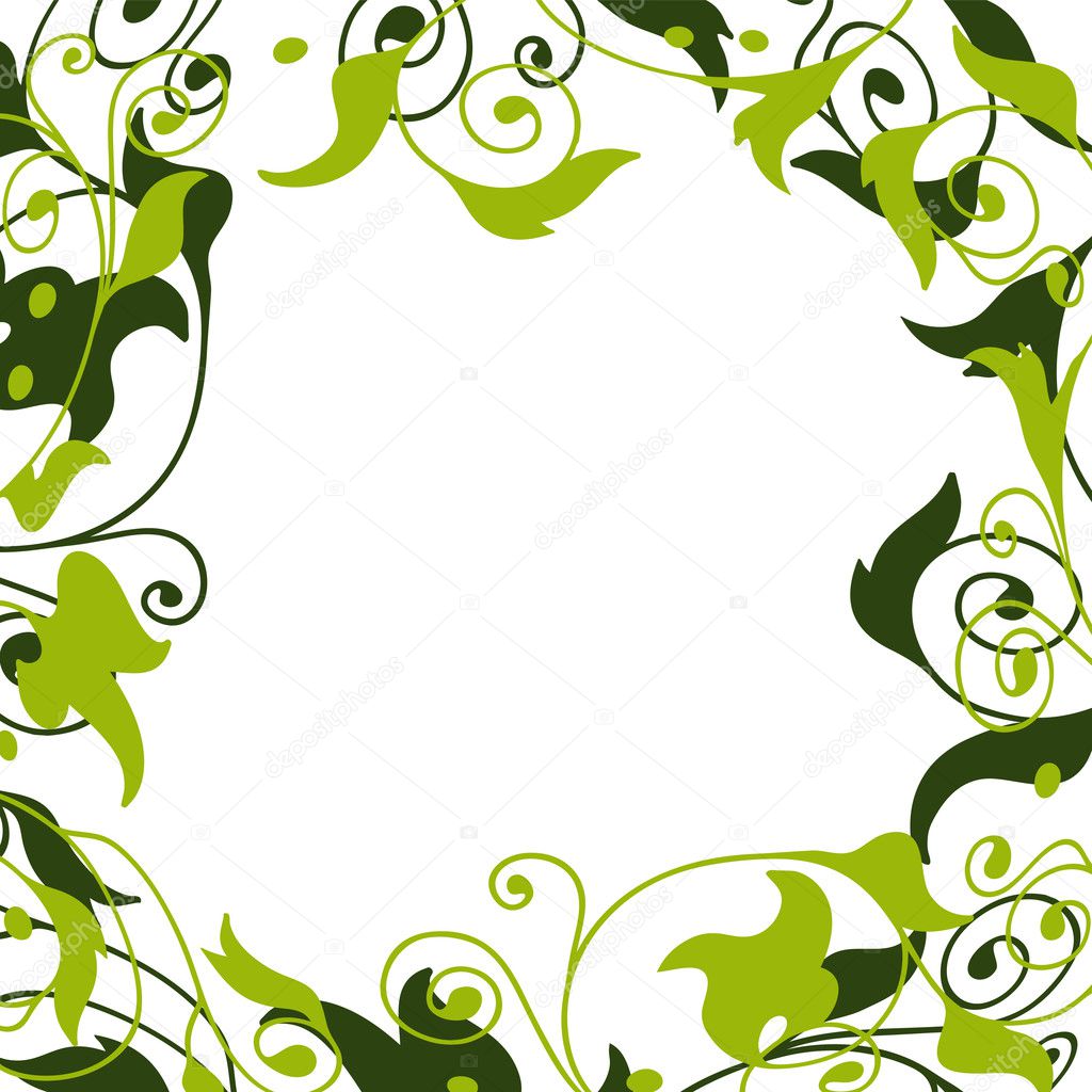 Plant frame Stock Vector by ©robodread 11318081