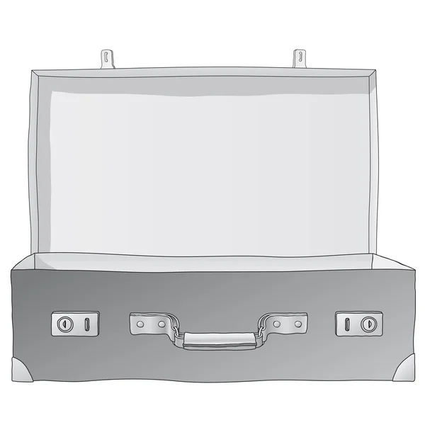 Trip open suitcase Vector Art Stock Images | Depositphotos