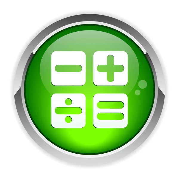 Bouton internet calculatrice. — Stock Vector © maxsim #11345562