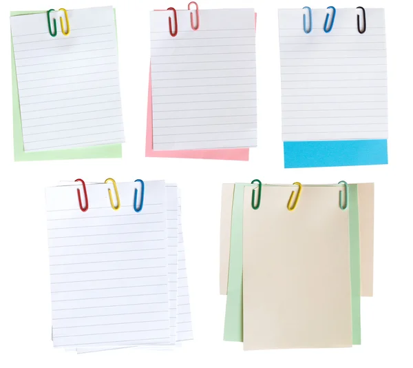 Collection of plain paper notes Stock Photo by ©vesnac 11308559