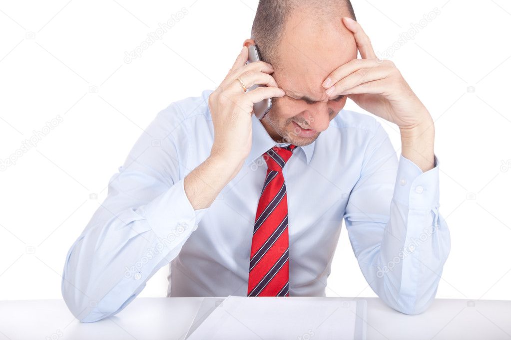 Critical call Stock Photo by ©Saddoggdesign 11220790