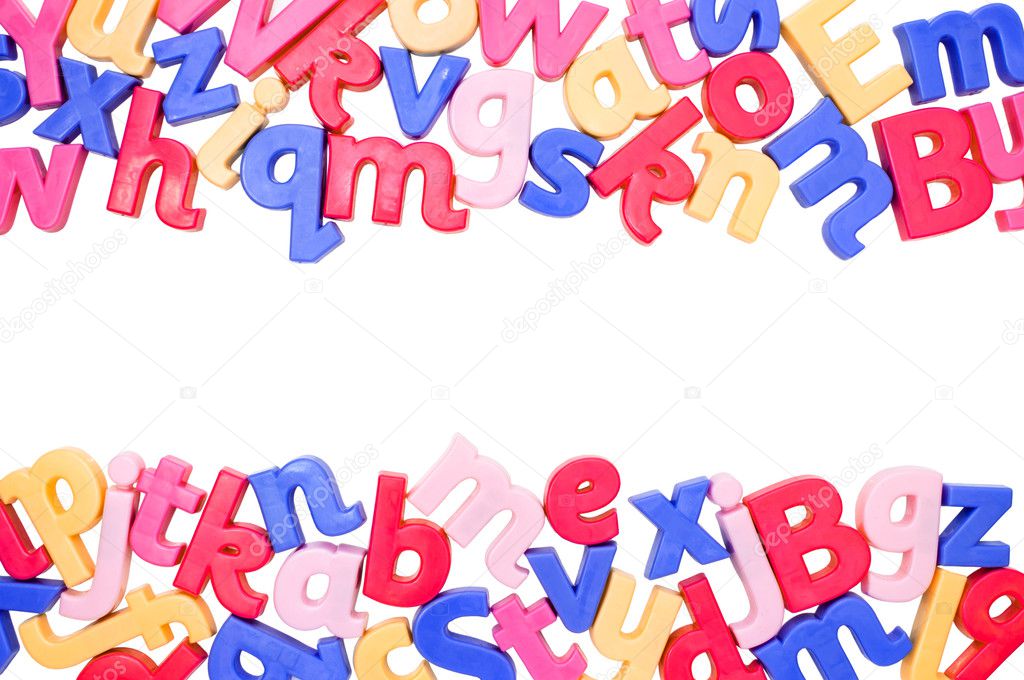 Alphabet Border Stock Illustration by ©springfield #11496240