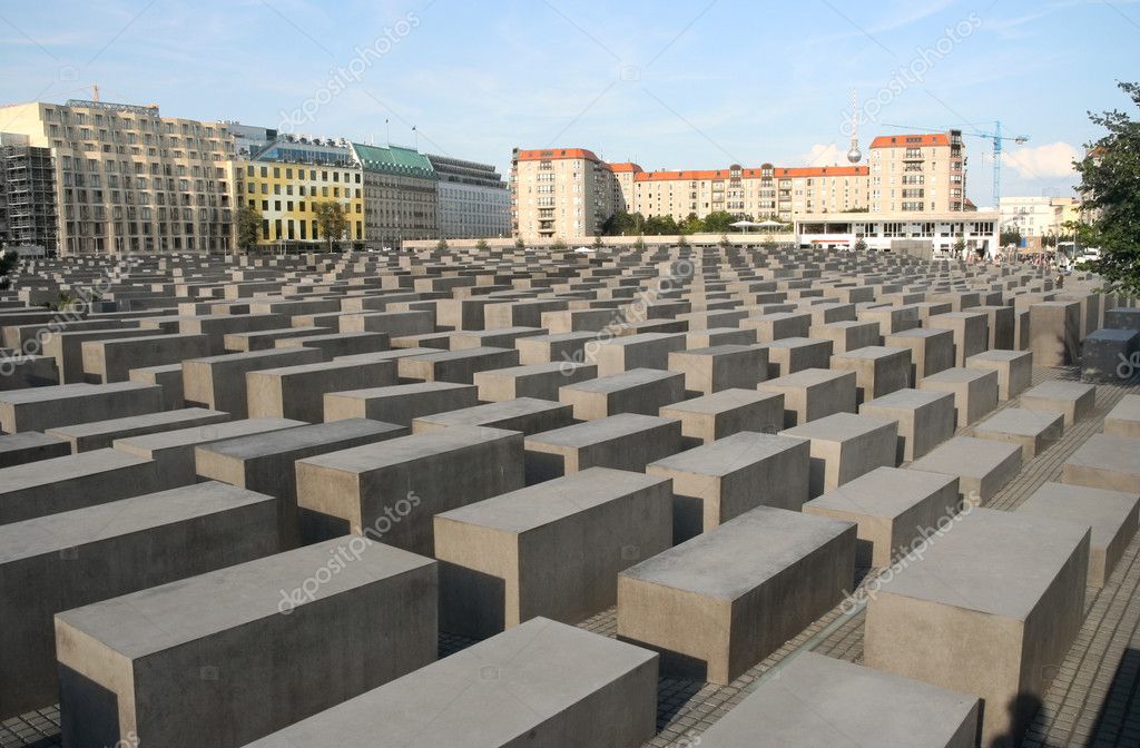 Monument de la Shoah juif à berlin — Photo éditoriale © JanKranendonk ...