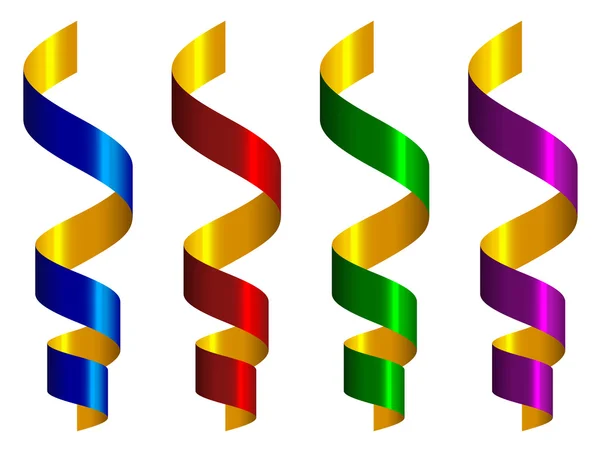 Party streamers Vector Art Stock Images | Depositphotos