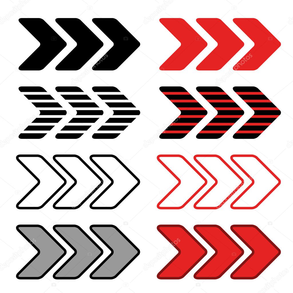Arrows — Stock Vector © happyroman #11496202 Arrows — Stock Vector © happyroman #11496202
