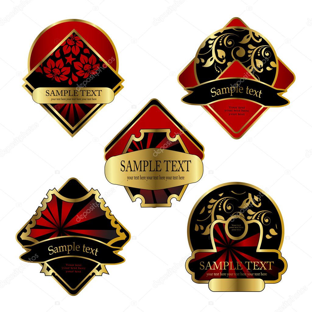 Vector labels Stock Vector Image by ©Rena_Design #11625553