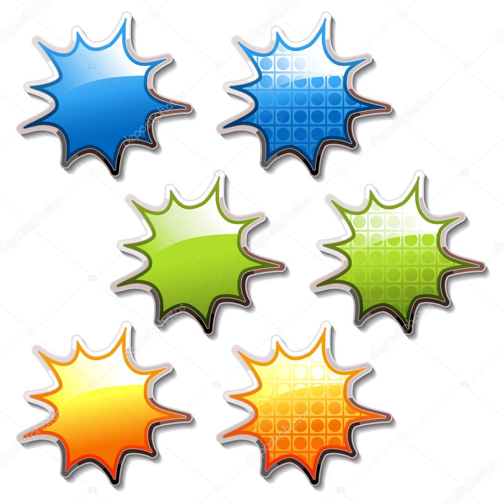 Vector speech bubbles Stock Vector Image by ©Rena_Design #11625783