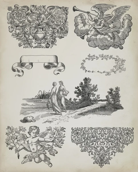 Cartouche set illustration Stock Photo by ©pavila1 11936925