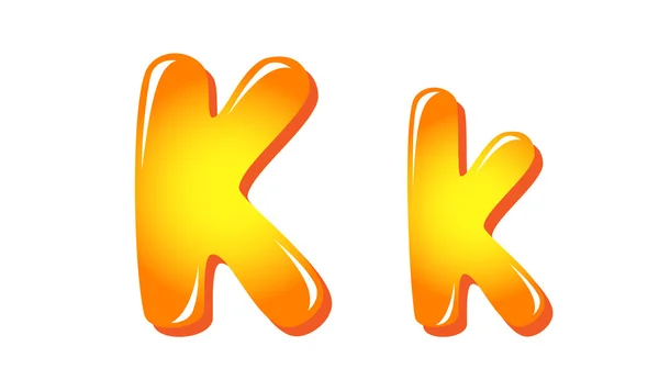 Alphabet letters in sun colors H — Stock Vector © tatus #11945497