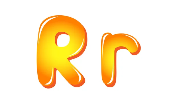 Alphabet letters in sun colors H — Stock Vector © tatus #11945497