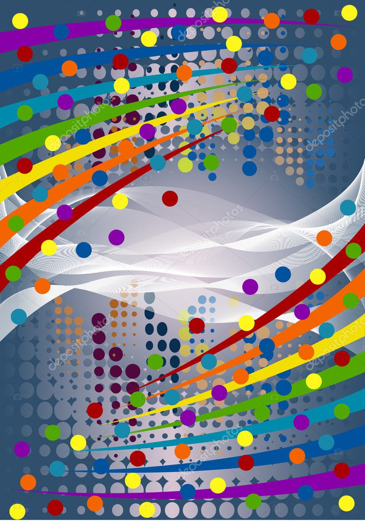 Spotted background. Vector-Illustration Stock Vector by ©tatus 11953040