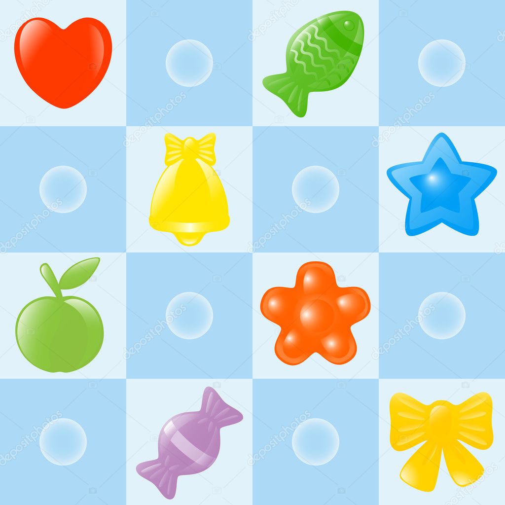 Wrapping-paper background. Vector illustration. — Stock Vector © tatus ...