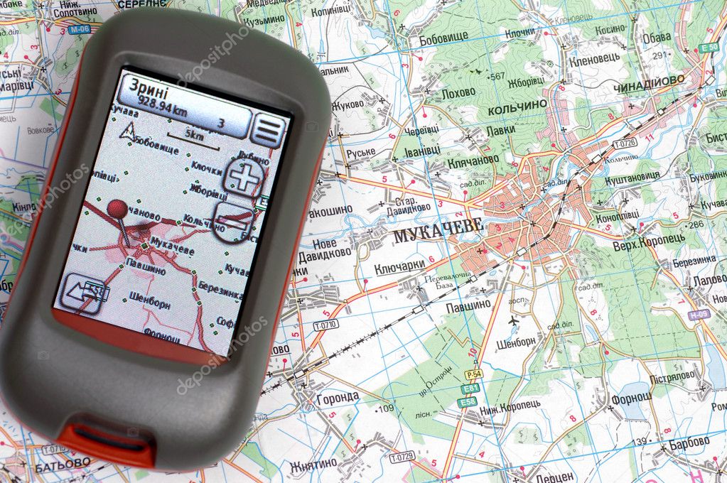 GPS and paper map – Stock Editorial Photo © Vladyslav #11997414